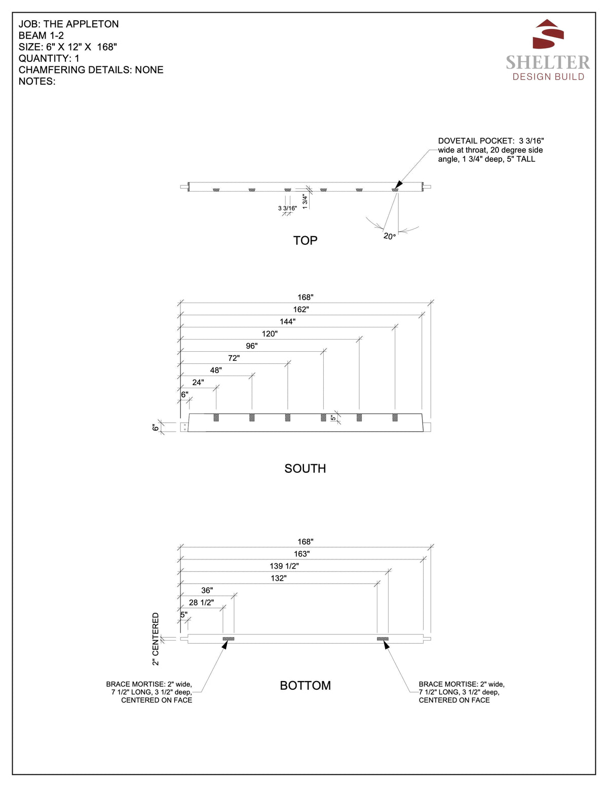 Appleton 14x20 Timber Frame | Plans - Shelter Tools · Shelter Institute
